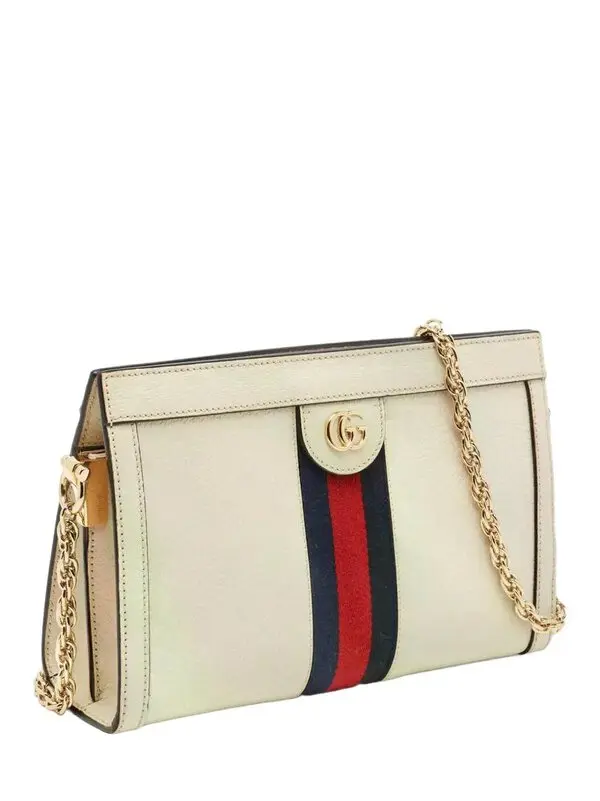 Gucci Ophidia Chain-strap Crossbody Bag - White
