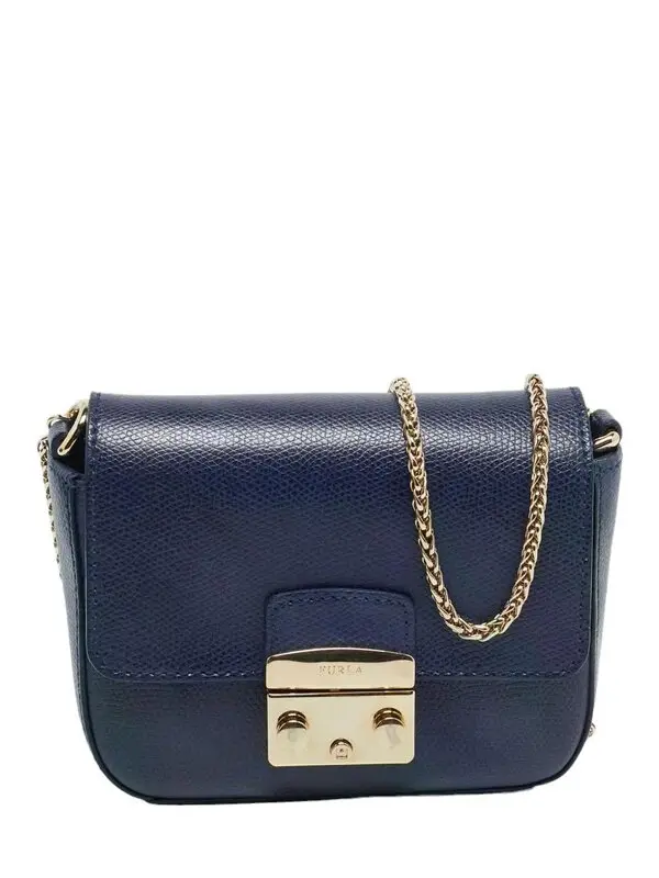 Furla Metropolis Micro Shoulder Bag - Blue