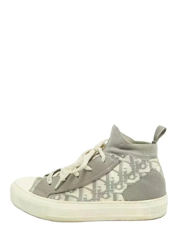Dior Walk'n' High-top Sneakers - Grey