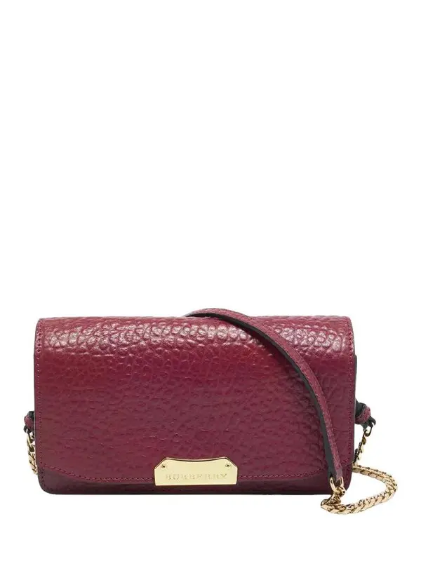 Burberry Madison Chain Mini Bag - Red
