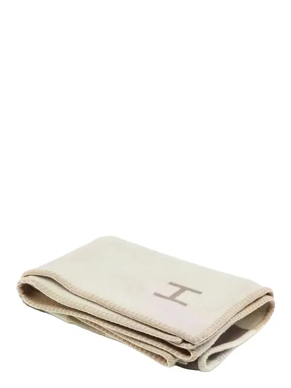 Hermès H-logo Blanket - Neutrals