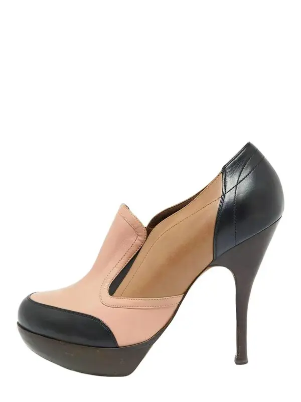 Marni Platform Leather Pumps - Neutrals