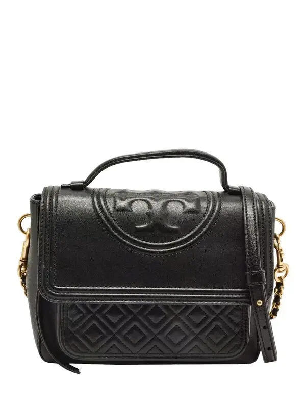 Tory Burch Fleming Top Tote Bag - Black