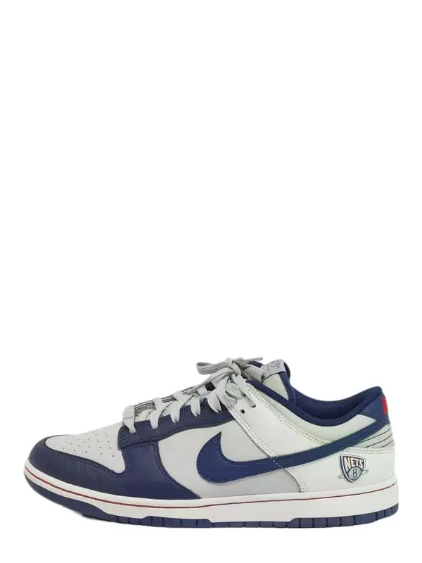 Nike Dunk Low Nba 75th Anniversary Brooklyn Nets Sneakers - Blue