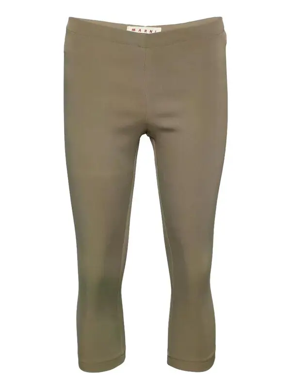 Marni Cropped Leggings - Neutrals