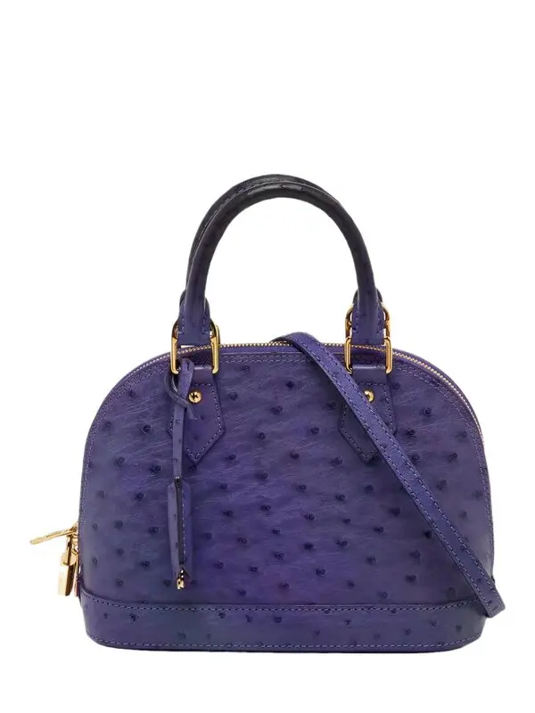LOUIS VUITTON Alma Bb Handbag - Purple