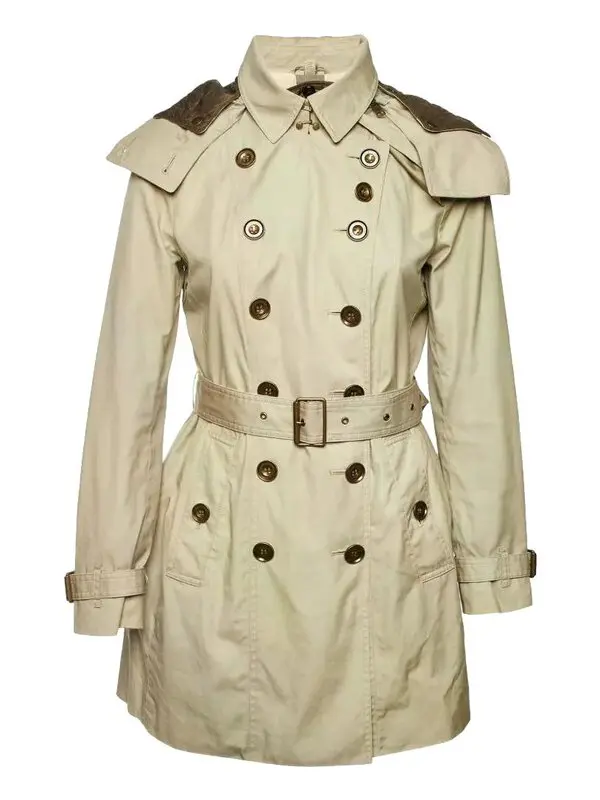 Burberry Double-breasted Coat - Neutrals
