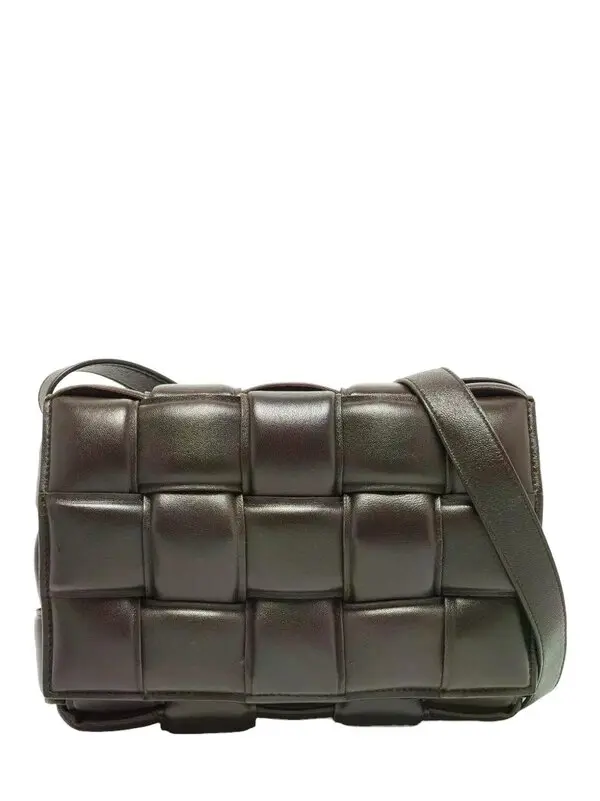 Bottega Veneta Cassette Shoulder Bag - Brown