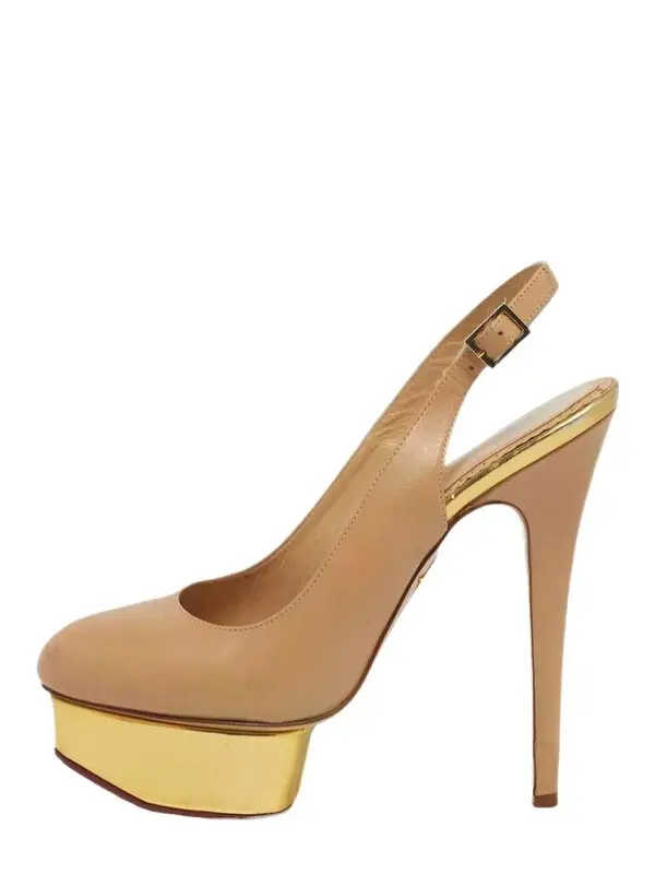 CHARLOTTE OLYMPIA Dolly Pumps - Neutrals
