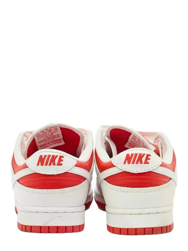 Nike Dunk Leather Sneakers - Red