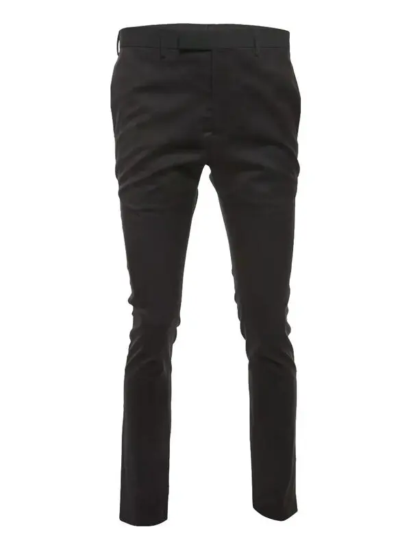 Dior Gabardine Effect Straight-leg Trousers - Black