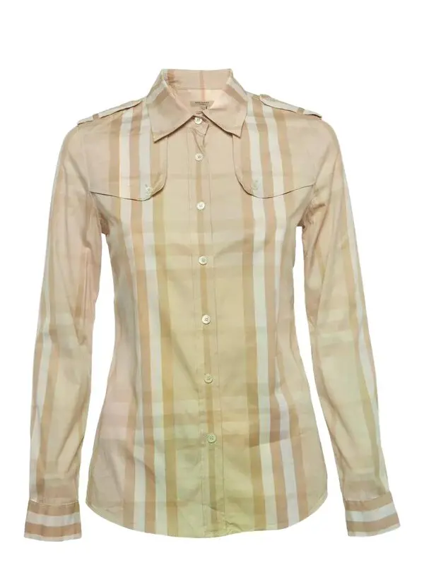 Burberry Nova Check Shirt - Neutrals