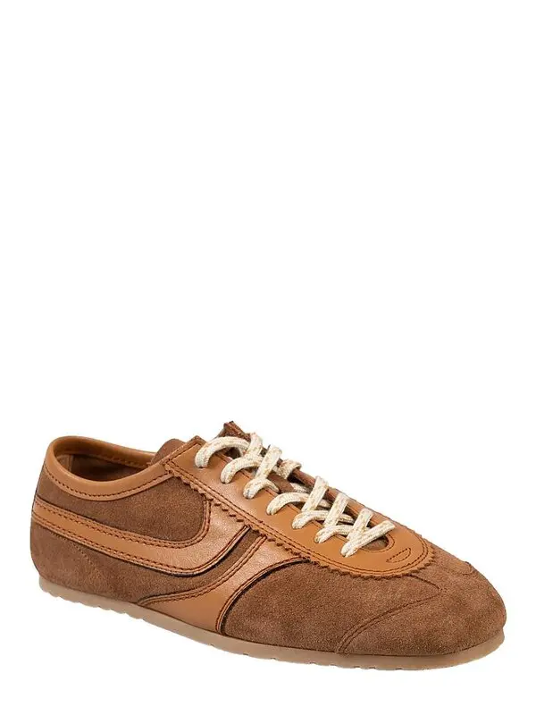 Dries Van Noten Suede Sneakers - Tan