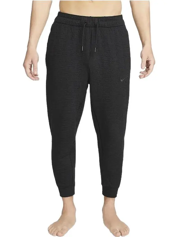 Nike Yoga Dry Fit Textured Pants - Black