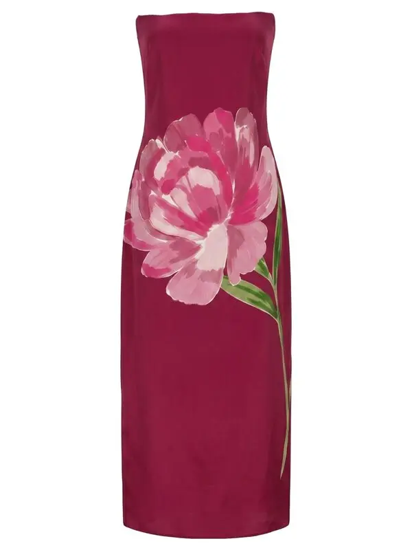 Yumi Kim Nevada Strapless Dress - Red