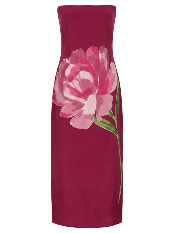 Yumi Kim Nevada Strapless Dress - Red