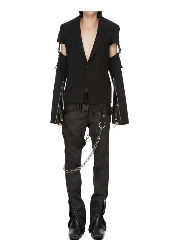 Rick Owens Vega Side-zip Jeans - Black
