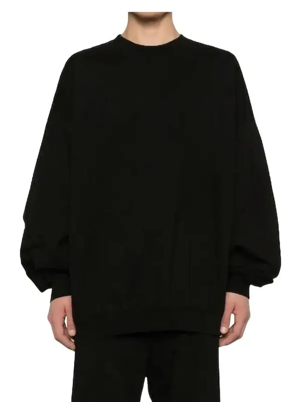Rick Owens Long Sleeve Sweatshirt - Black