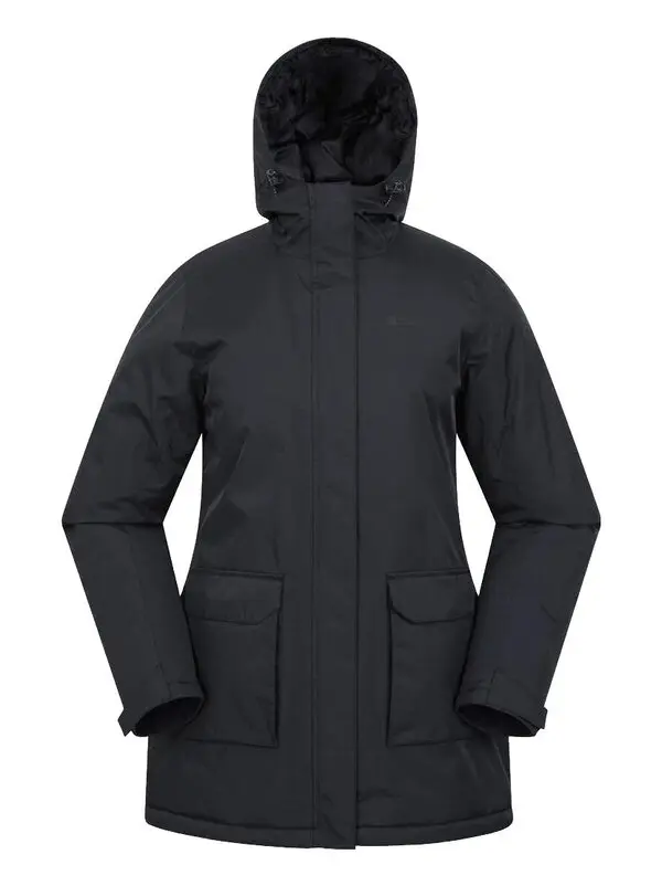 Mountain Warehouse Ranger Water Resistant Padded Parka - Black