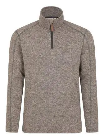 Mountain Warehouse Idris Ii Half Zip Fleece Top - Beige