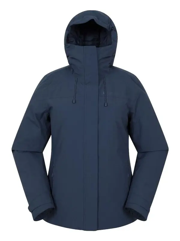 Mountain Warehouse Mallory Short Waterproof Padded Jacket - Blue