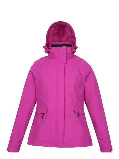 Mountain Warehouse Thunderstorm Ii 3-in-1 Waterproof Jacket - Bright Pink