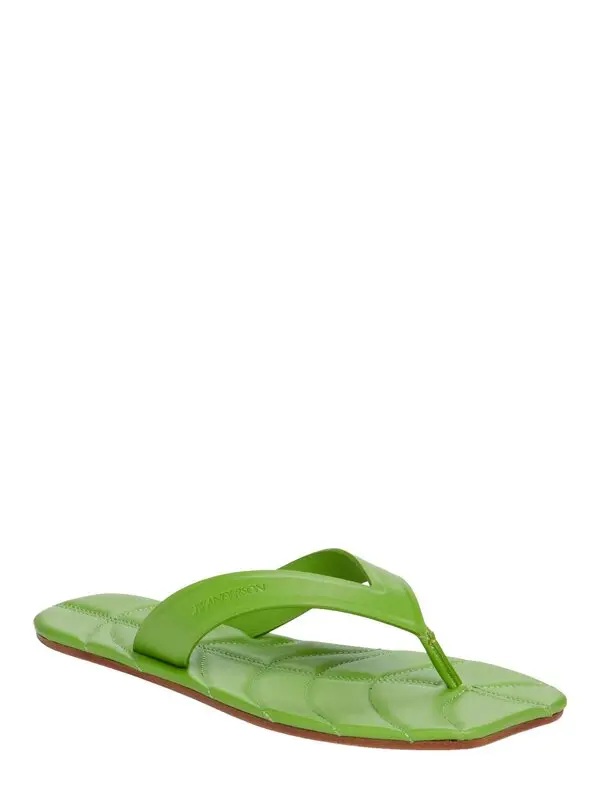 JW Anderson Leaf Flip Flop - Lime