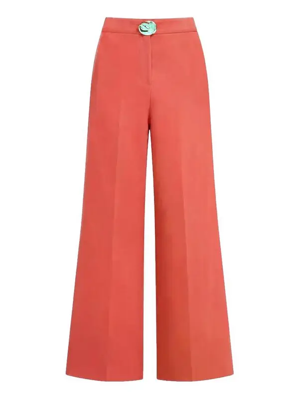 Alexis Spargi Decorative-button Trousers - Red