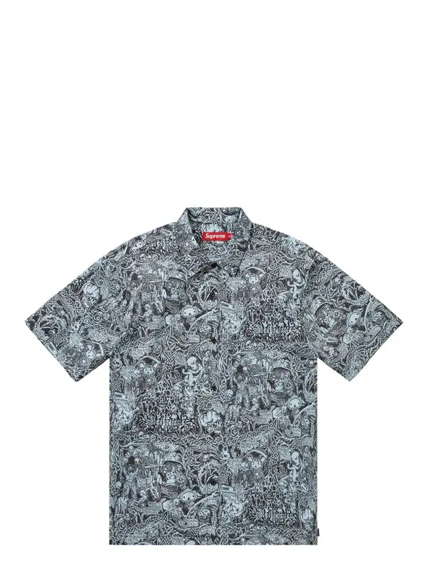 Supreme Wombat Short-sleeve Shirt - Blue