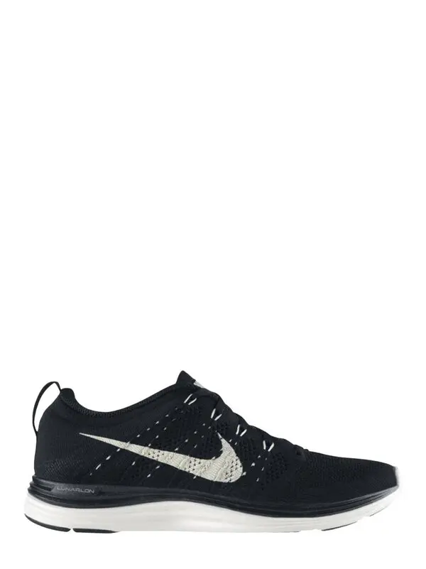 Nike Flyknit Lunar Athletic Sneakers - Black