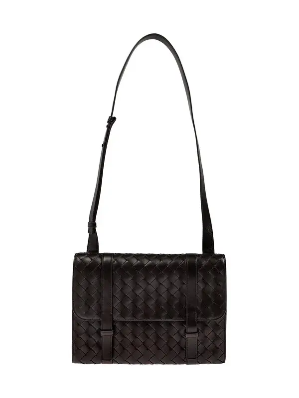 Bottega Veneta Mini Intrecciato Camera Bag - Silver