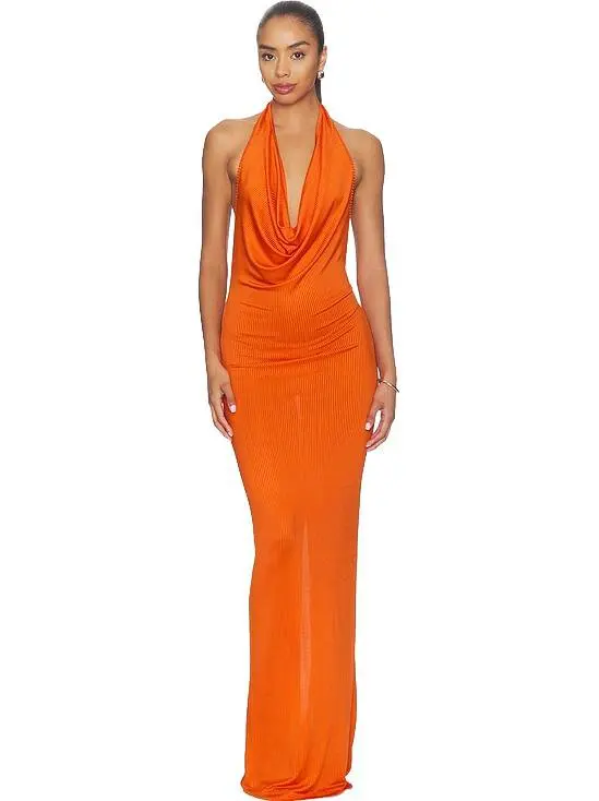 Eterne Gisele Maxi Dress - Orange