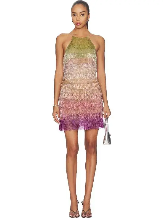 For Love & Lemons Tropic Crush Mini Dress - Multi
