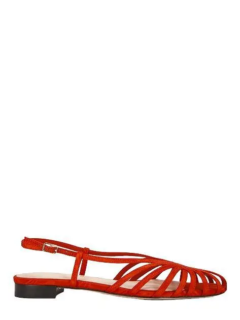 LOEFFLER RANDALL Devon Slingback Sandal - Red