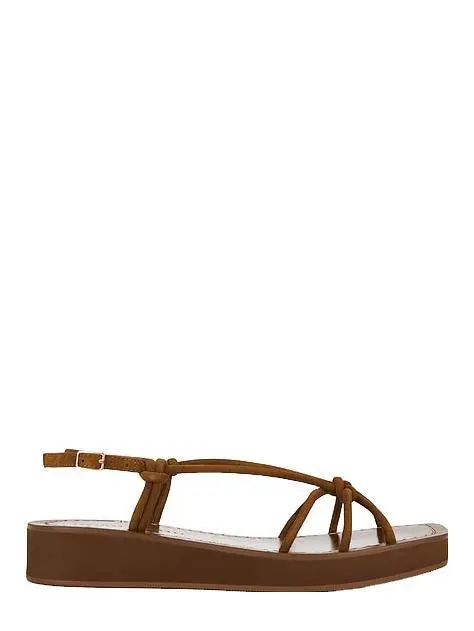 LOEFFLER RANDALL Nomi Elevated Sandal - Brown