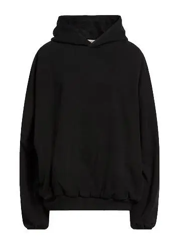 Fear Of God Khaki Cotton Jersey Hoodie - Black