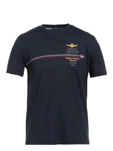 AERONAUTICA MILITARE Frecce Tricolori T-shirt Size Cotton - Navy