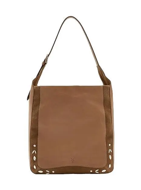 THE FRYE COMPANY Laila Hobo Shoulder Handbag - Beige