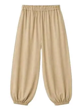 THE FRANKIE SHOP Elastic Waist Casual Pants - Nude