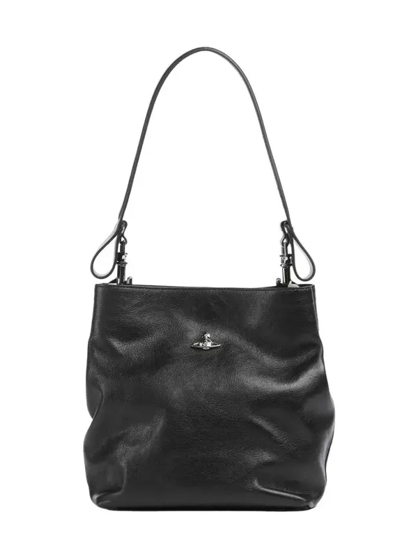 VIVIENNE WESTWOOD Lottie Small Shoulder Bag - Black