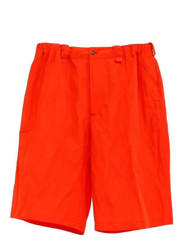 WILLY CHAVARRIA Elasticated Waistband Shorts - Red