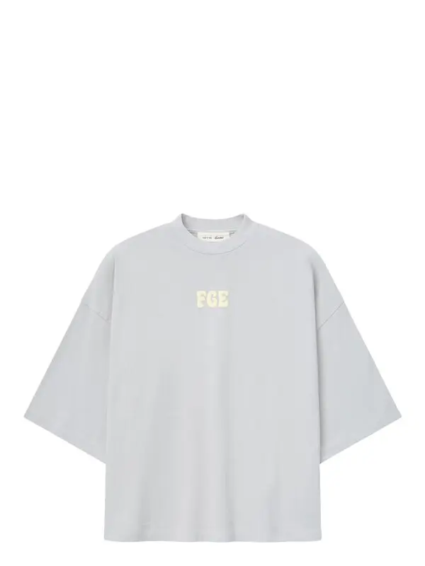 Fear Of God Heavy Jersey Merch Tee Boxy Fit - Washedovercast