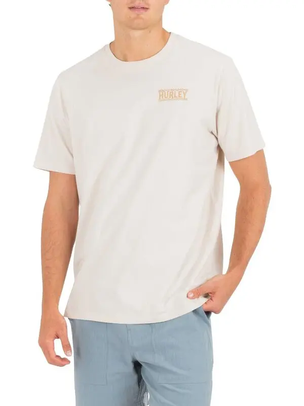 Hurley Balance Graphic T-shirt - Bone