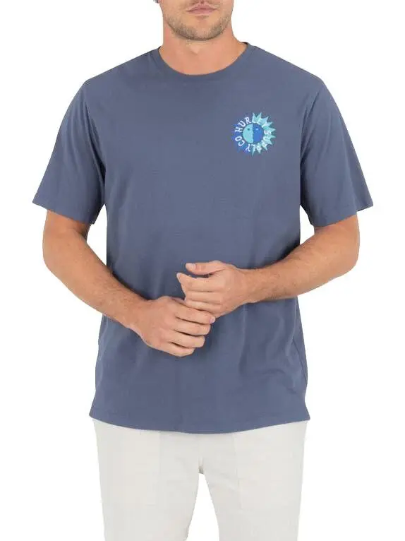 Hurley Day & Night Graphic T-shirt - Monsoon