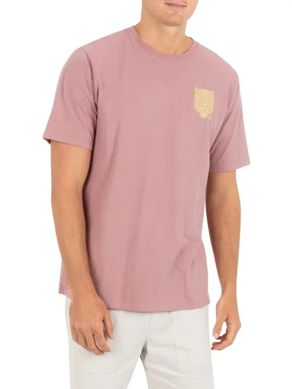 Hurley Tigre Graphic T-shirt - Phantom Rose