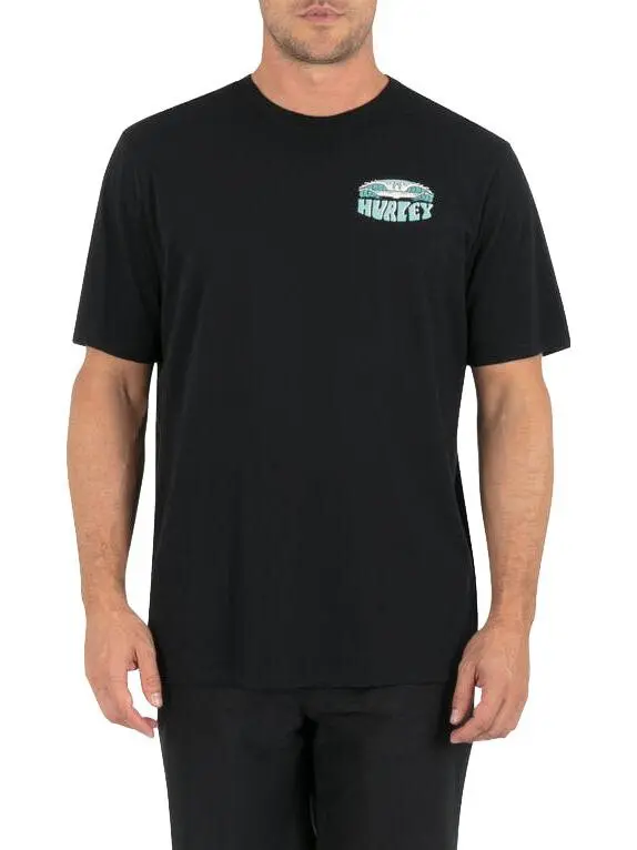 Hurley Grateful Sun Graphic T-shirt - Black