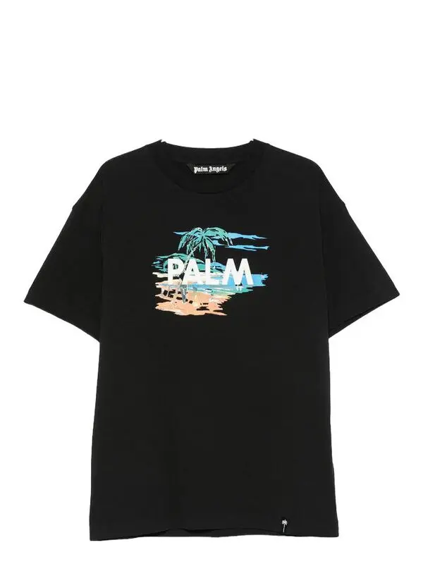 Palm Angels T-shirts & Vests T-shirts - Black