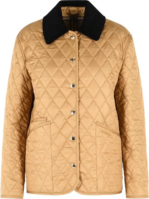 Burberry Quilted Country Jacket - Brown