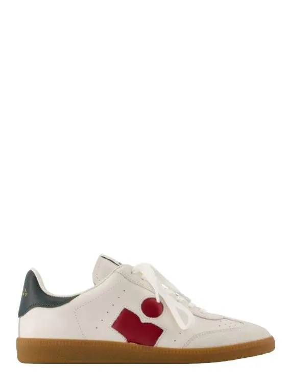Isabel Marant Étoile Bryce Suede-panelled Sneakers - Nude