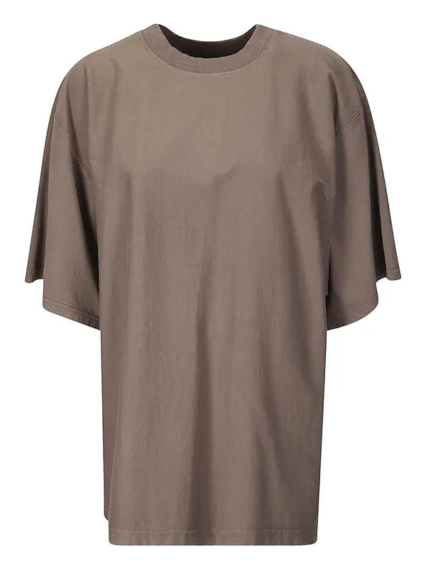 HED MAYNER Embroidered Oversized T-shirt - Brown
